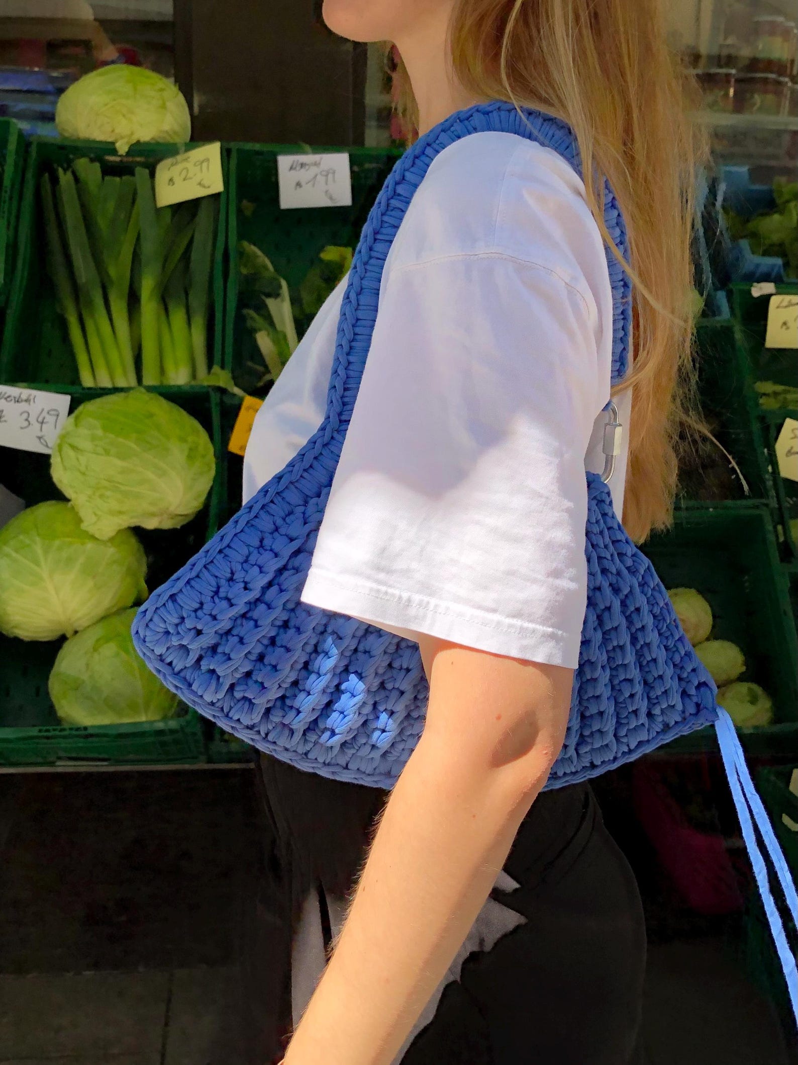 THE CHUNKY BAGUETTE - Crochet Pattern for Chunky Crochet Shoulderbag ...