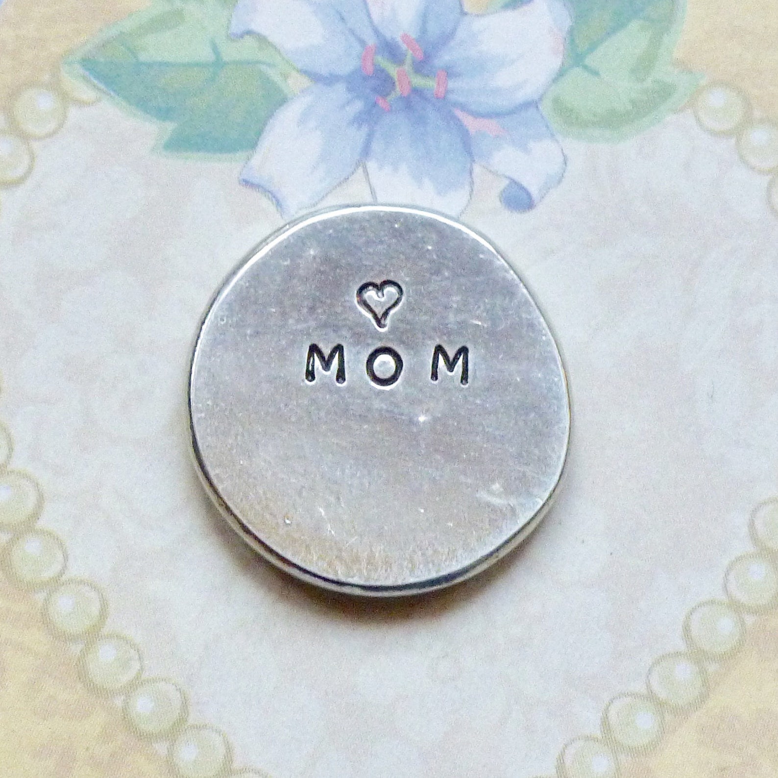 Personalized Cross Pocket Token Keepsake - Religious Hand Stamped ...