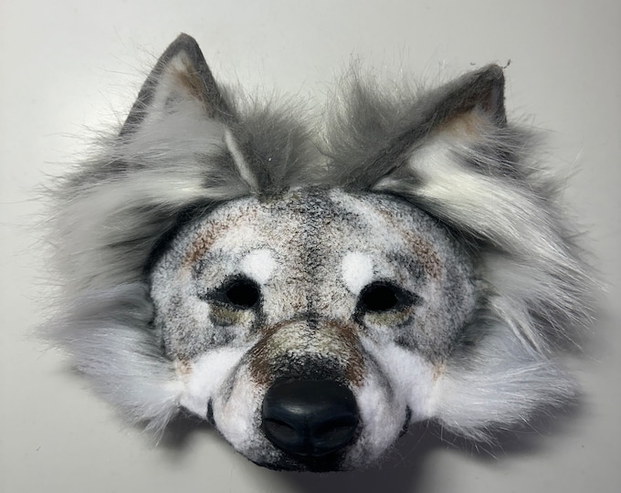 Hyper Realistic Wolf Mask Therian - Etsy