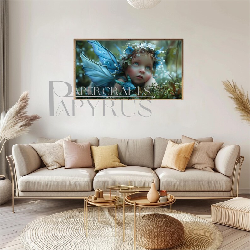 Samsung Frame TV Art | Fantasy Art | Art for Frame Tv, Fairy Dreamscape ...