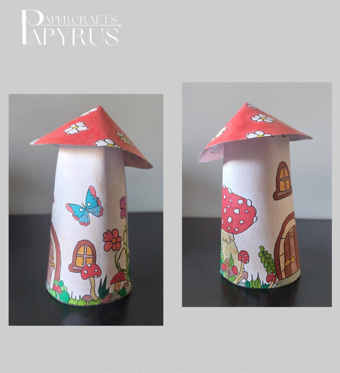 Fairy House - DIY Pattern - Enchanting Fairy Houses Coloring Kit ...
