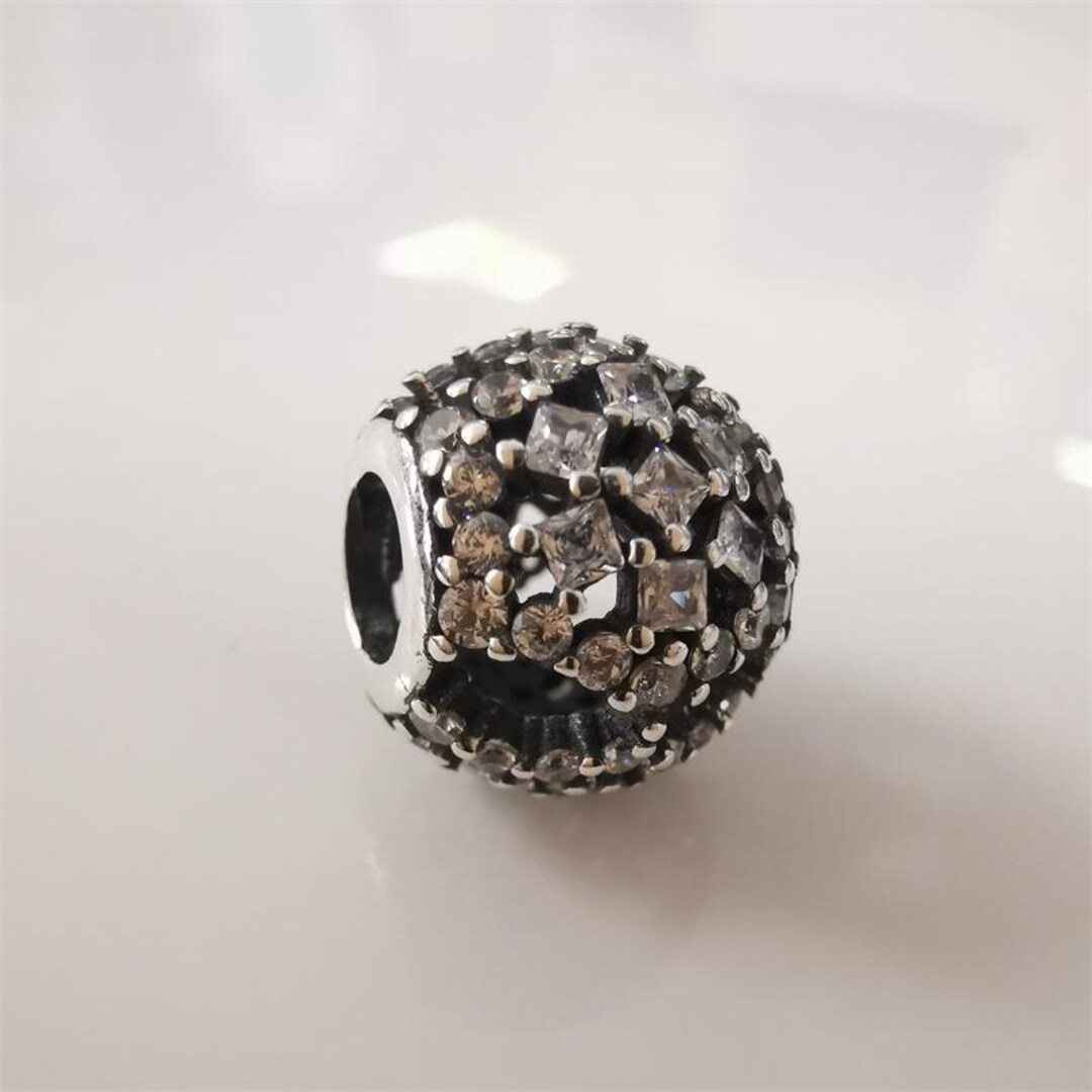 Pandora S925 Silver Ale Snow Flurry CZ Charm Snowflake - Etsy