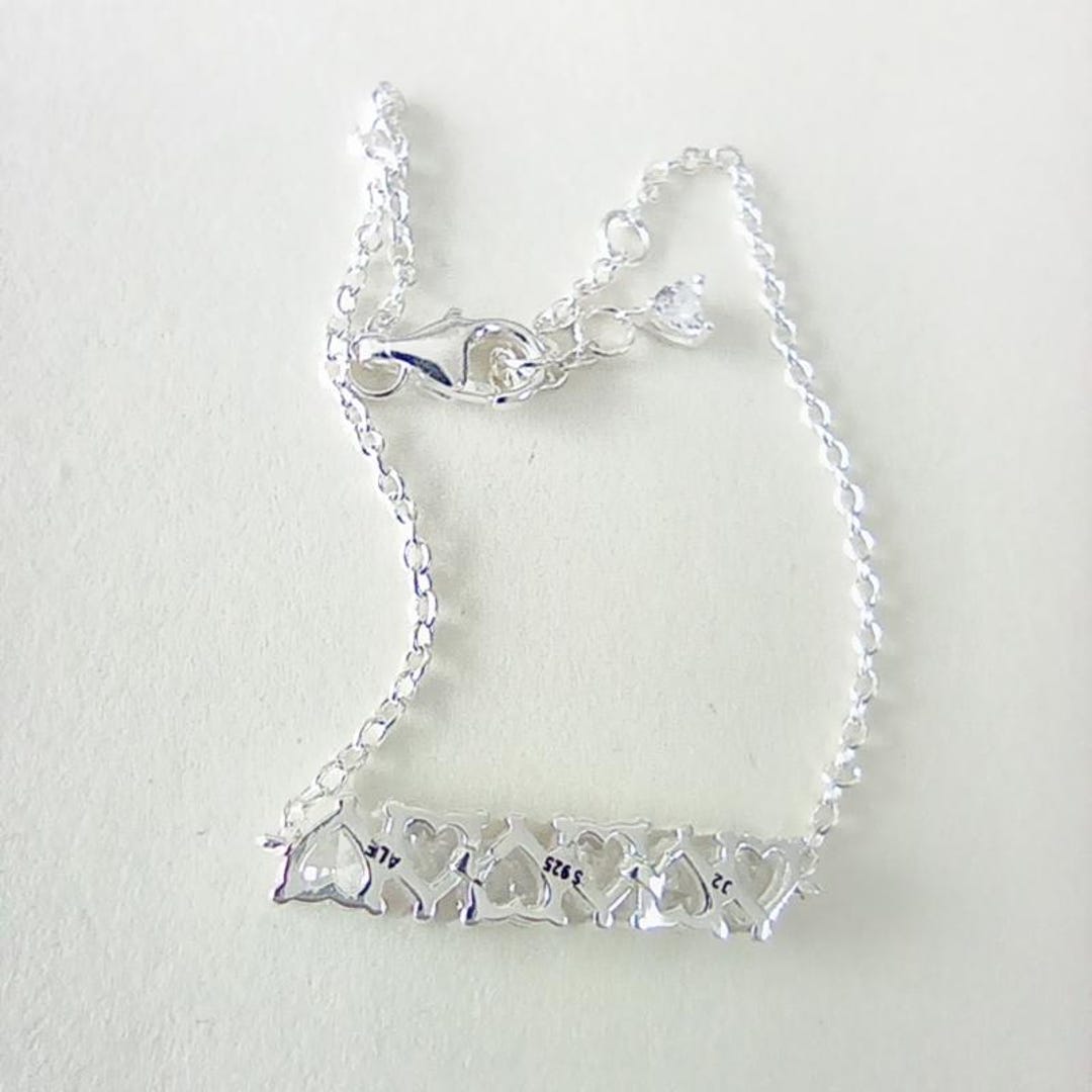 PANDORA 925 Sparkling Endless Hearts Chain Bracelet Gift Bag - Etsy