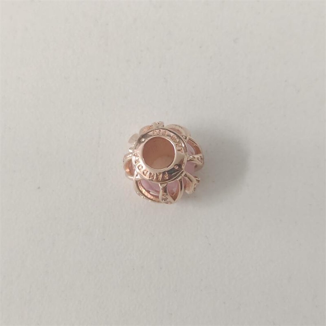 Pandora Rose Gold Bonds of Love Pink Essence Charm ALE - Etsy