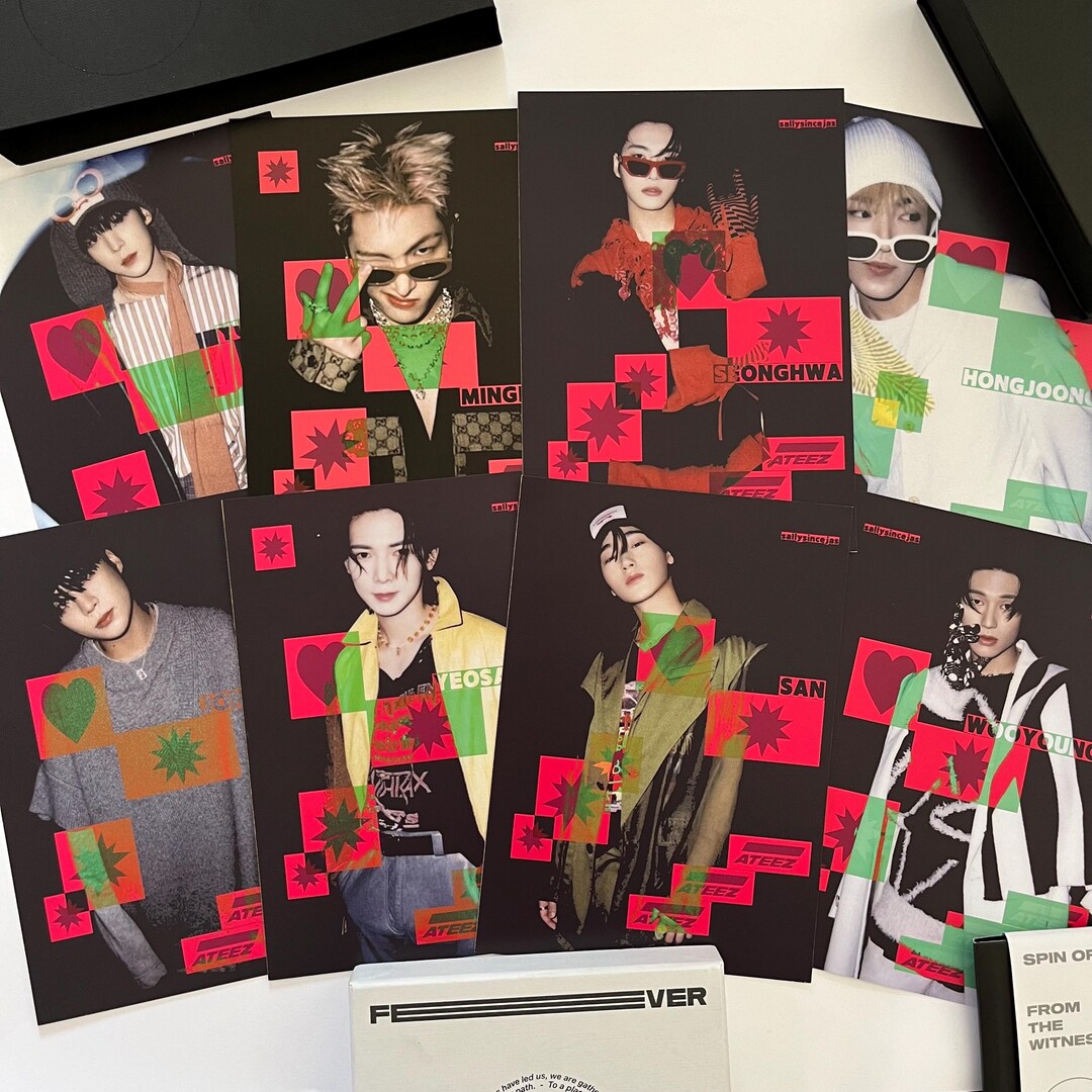 ATEEZ Design PRINTS - Etsy