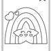 15 Rainbow Coloring Book Pages,printable Coloring Pages,unicorn ...