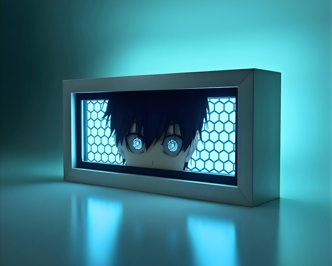 Isagi Light Box | Yoichi Isagi Light Box | Blue Lock Anime Decor | Goal ...