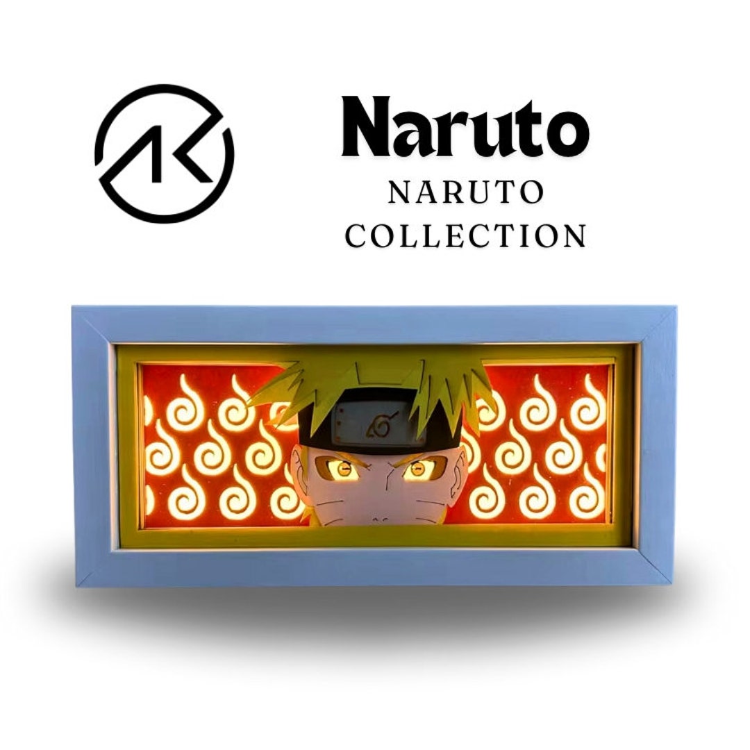 Naruto Anime Light Box | Naruto Uzumaki Anime Night Light | RGB ...