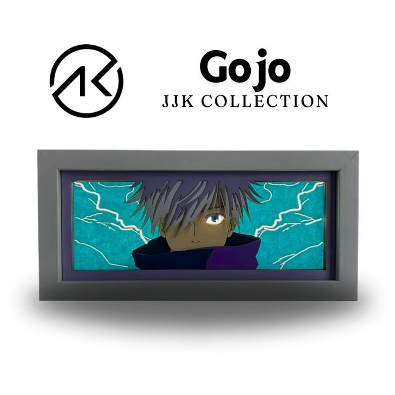 Jujutsu Kaisen Anime Light Box | Jujutsu Kaisen RGB Night Light | Manga ...