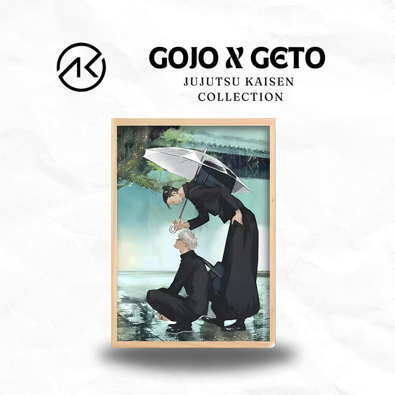 Gojo X Geto LED Painting | Jujutsu Kaisen Light-up Art | Gojo Satoru ...