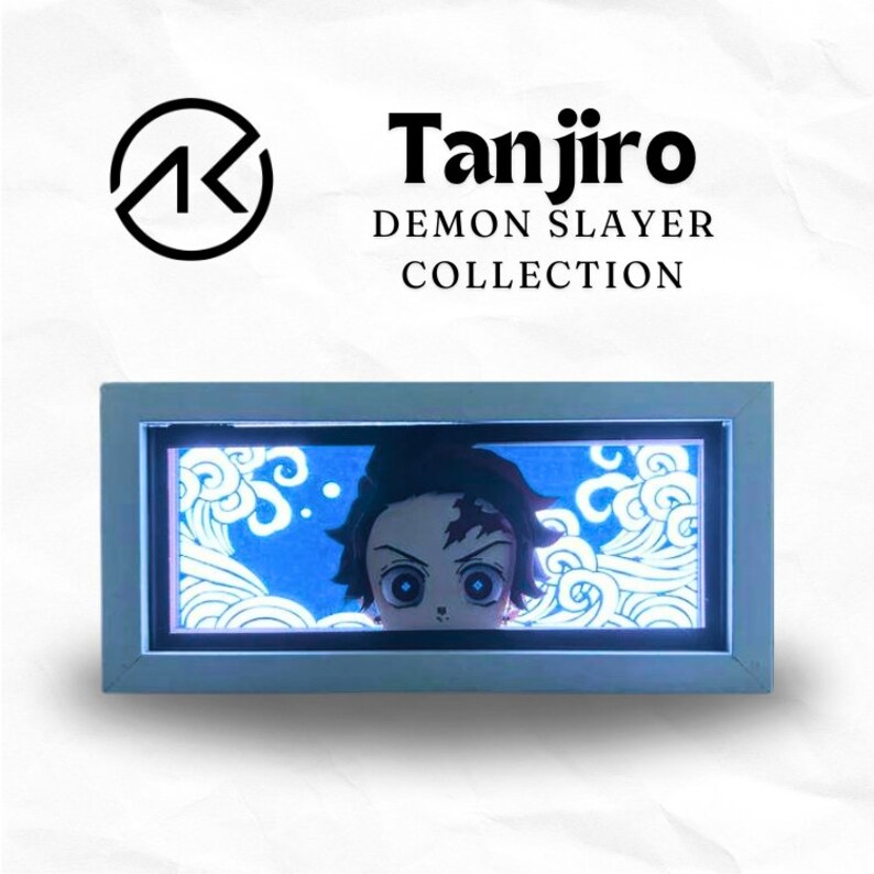 Demon Slayer Anime Light Box | Tanjiro Kamado Lightbox | Lightbox ...