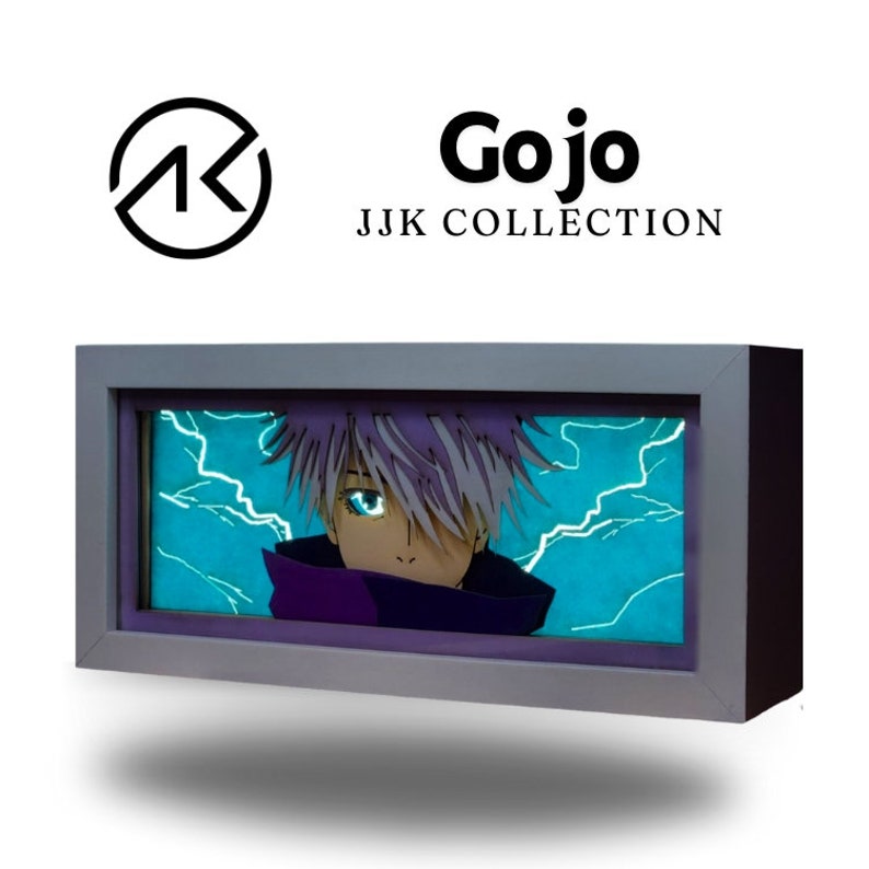 Jujutsu Kaisen Anime Light Box | Jujutsu Kaisen RGB Night Light | Manga ...