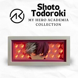 Todoroki Light Box | My Hero Academia LED Light-up Box | Shoto Todoroki ...