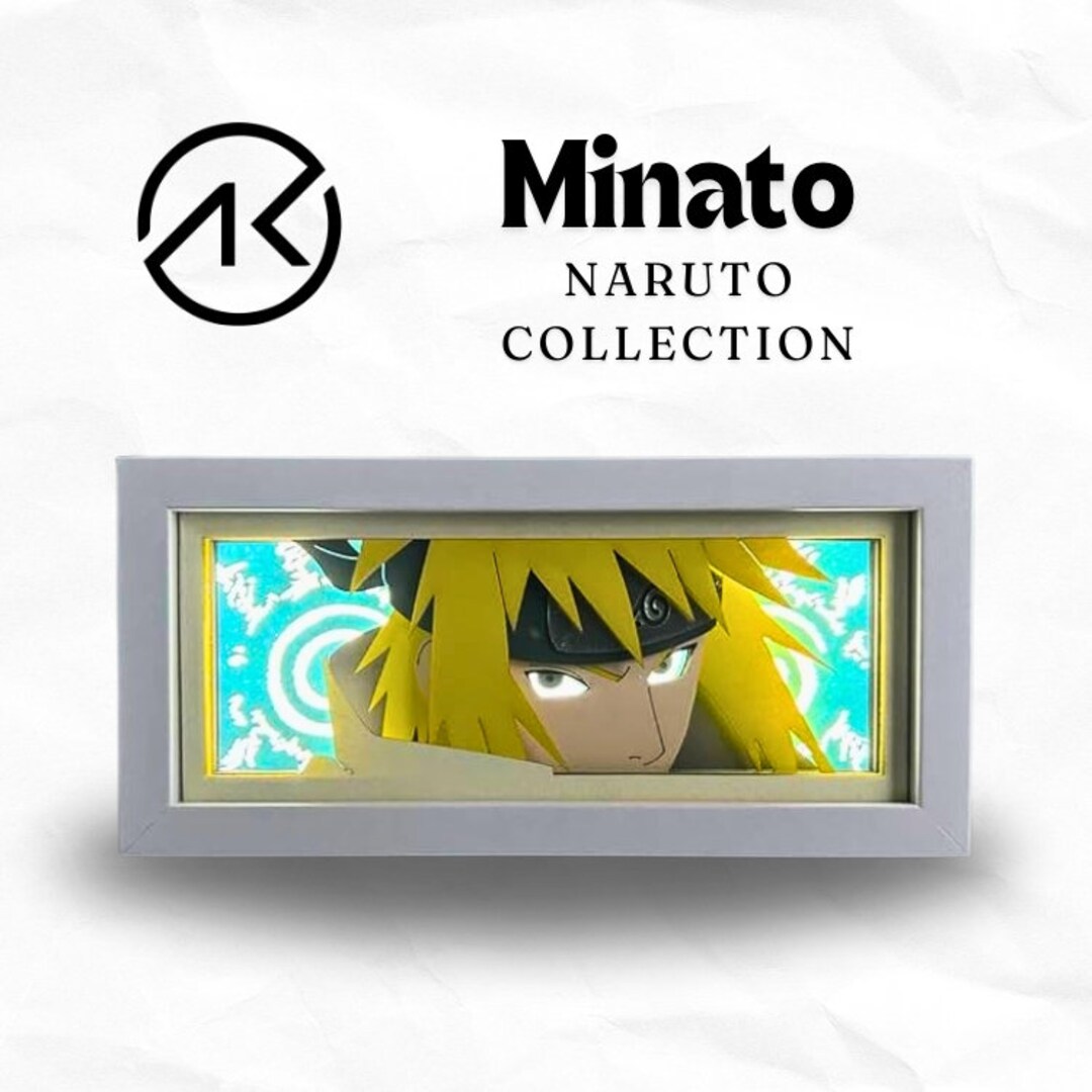 Minato Namikaze Anime Box Light Naruto Anime Light Box RGB Lightbox ...