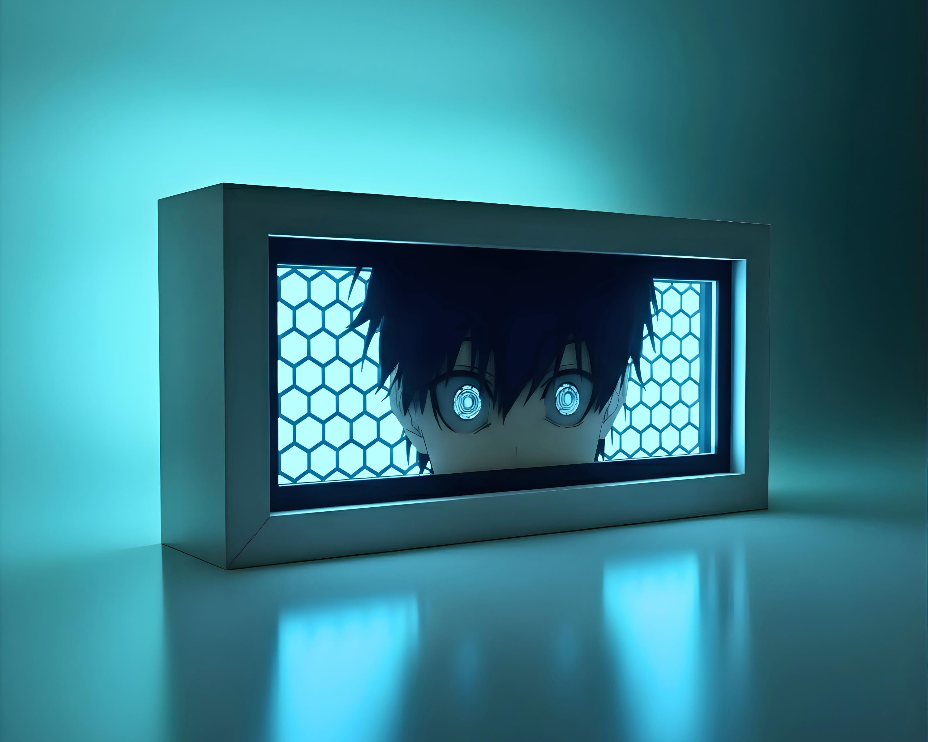 Isagi Light Box | Yoichi Isagi Light Box | Blue Lock Anime Decor | Goal ...
