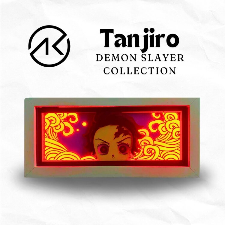 Demon Slayer Anime Light Box | Tanjiro Kamado Lightbox | Lightbox ...