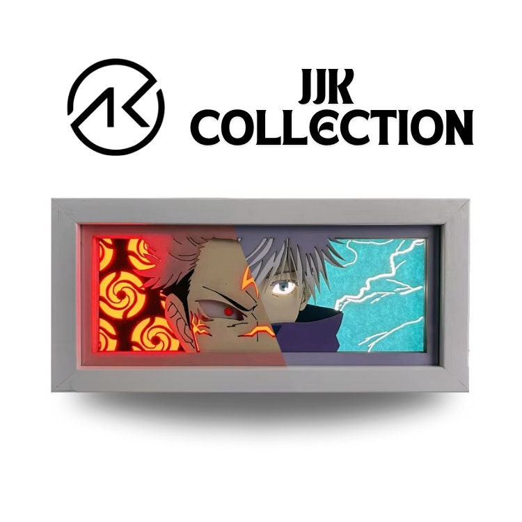 Jujutsu Kaisen Anime Light Box | Jujutsu Kaisen RGB Night Light | Manga ...