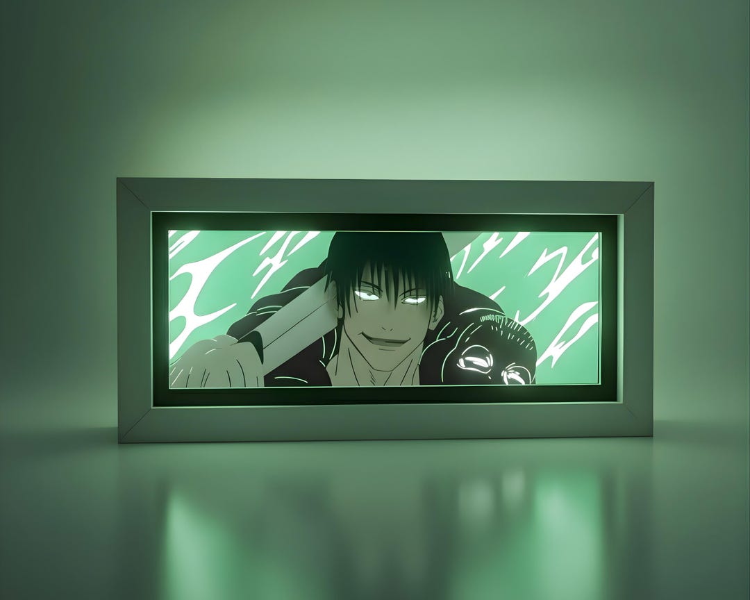 Jujutsu Kaisen Light Box | Toji Fushiguro Anime Night Light | RGB Manga ...