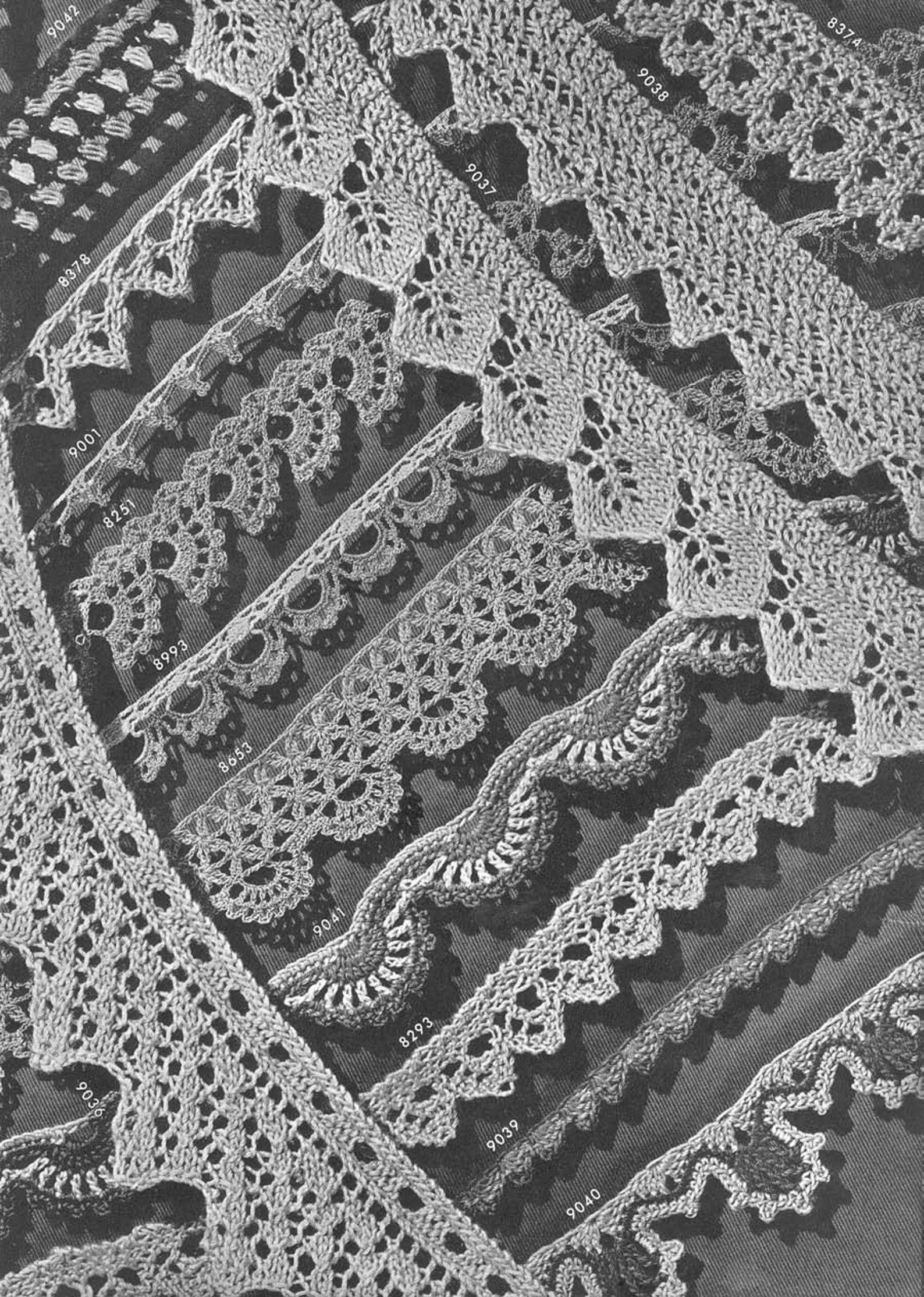 Printable 1945 Vintage Crochet Edgings Pattern Book PDF - Etsy