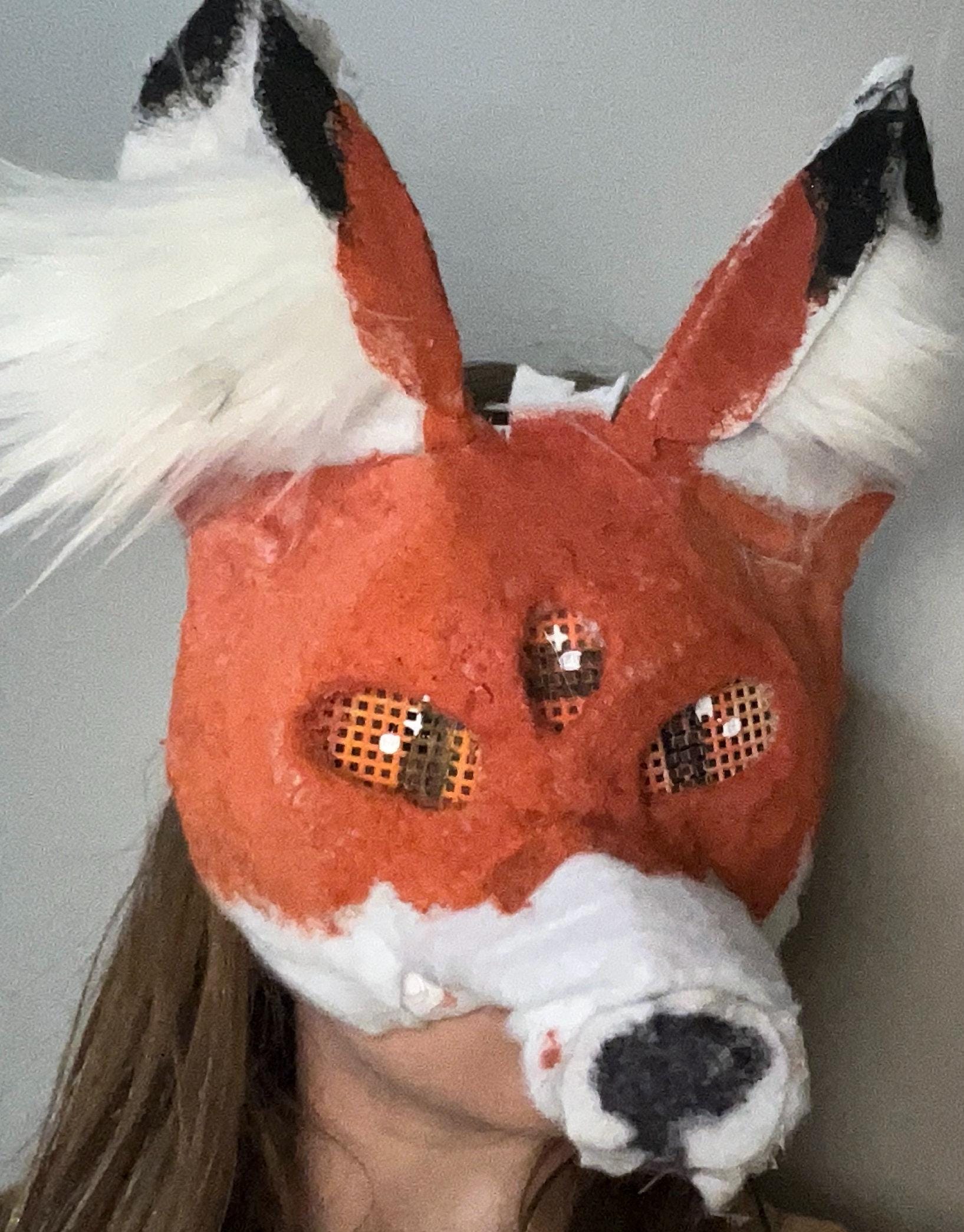 Embracing Your Inner Fox: A Custom-made Mask - Etsy