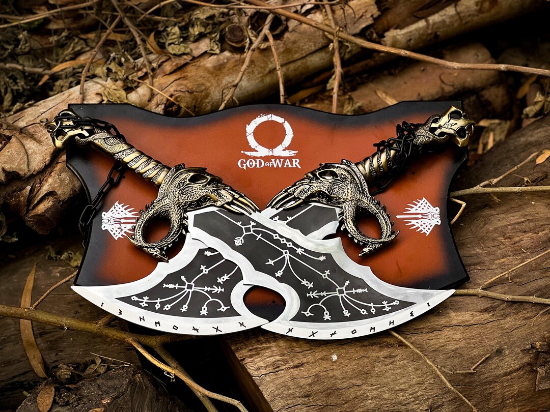 God of War Blades of Chaos Replica Kratos Cosplay Prop Christmas Gift ...