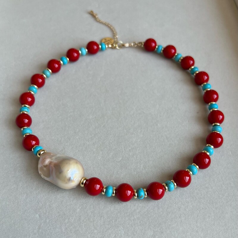 Red Turquoise - Etsy
