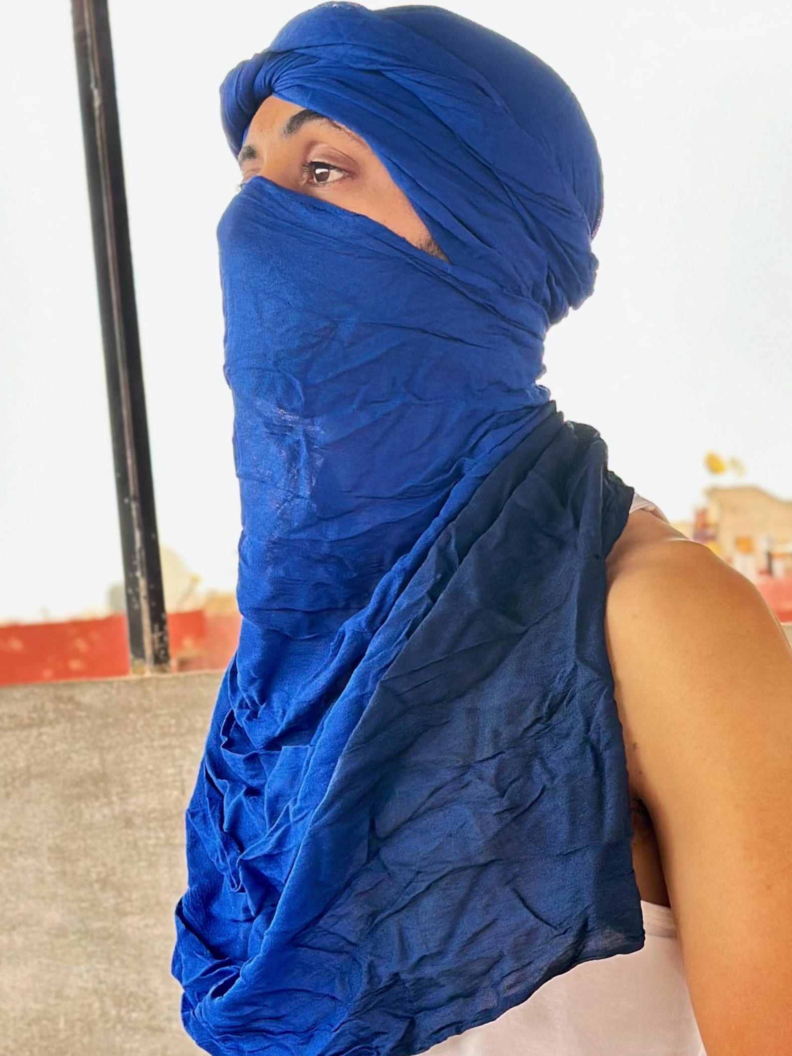 Moroccan Desert Head Scarf Moroccan Sahara Scarves Genuine Tuareg ...