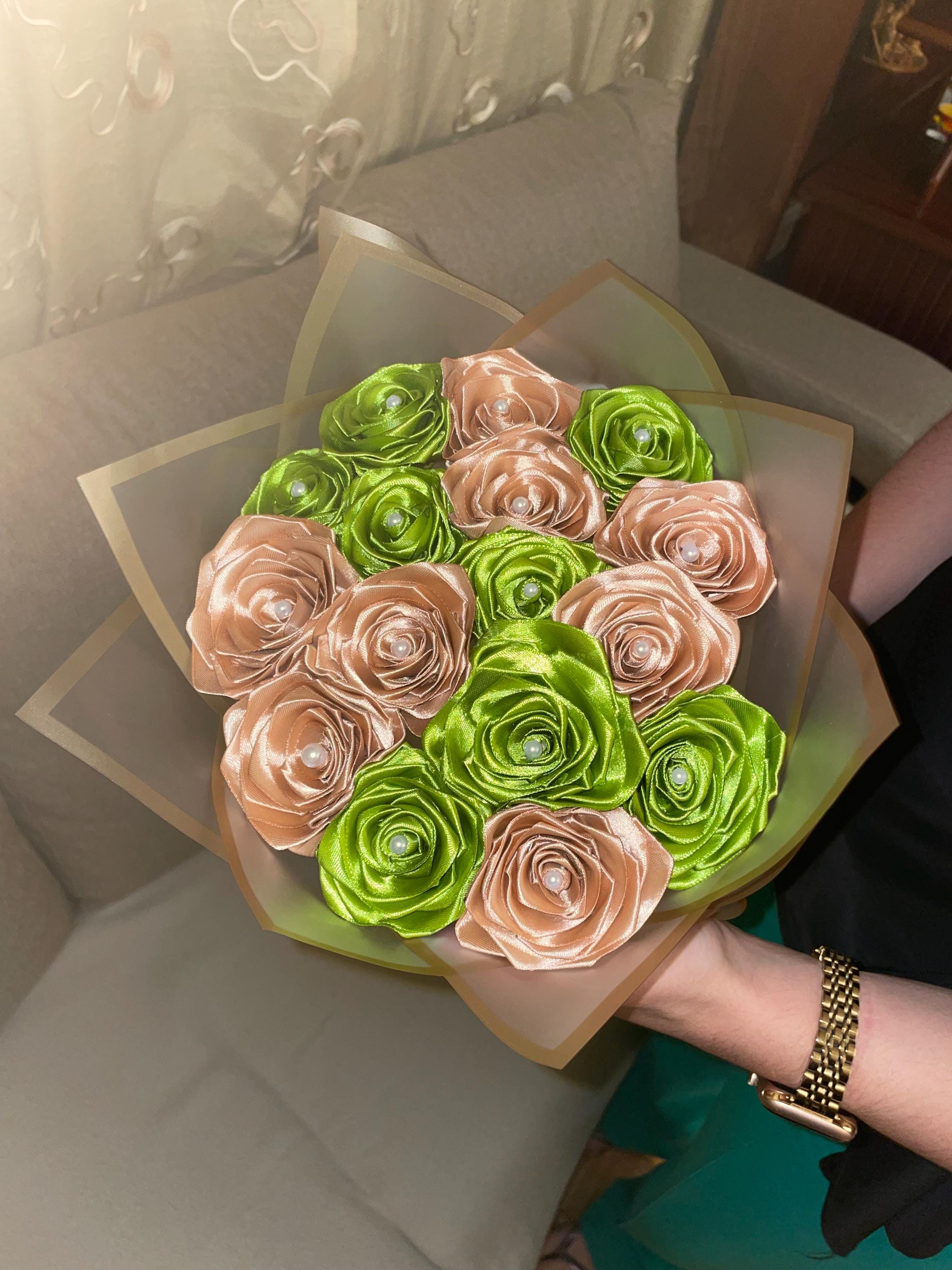 Handmade Eternal Rose Bouquet - Etsy