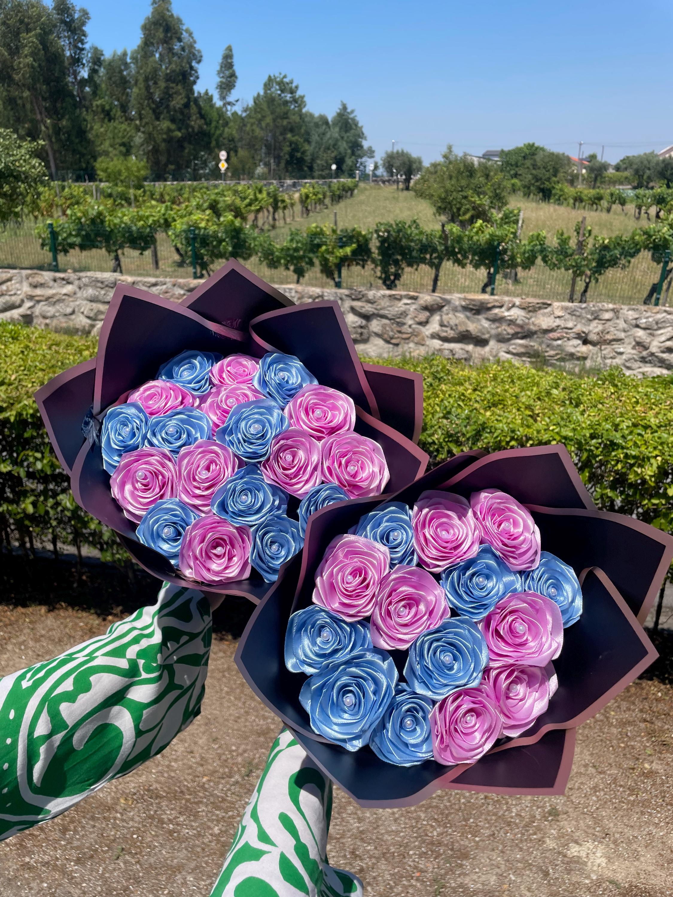 Handmade Eternal Rose Bouquet - Etsy