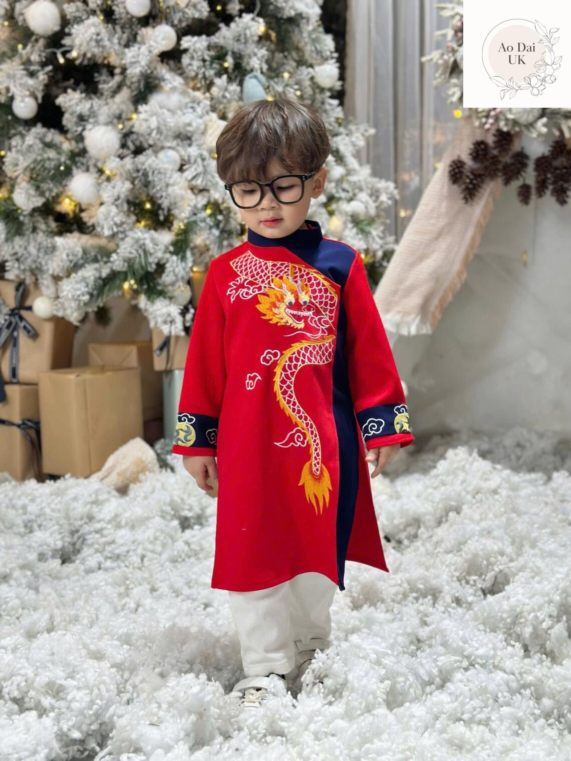 Embroidered Ao Dai for Boy, Kid, Teen- Vietnamese Male Ao Dai Only - Etsy
