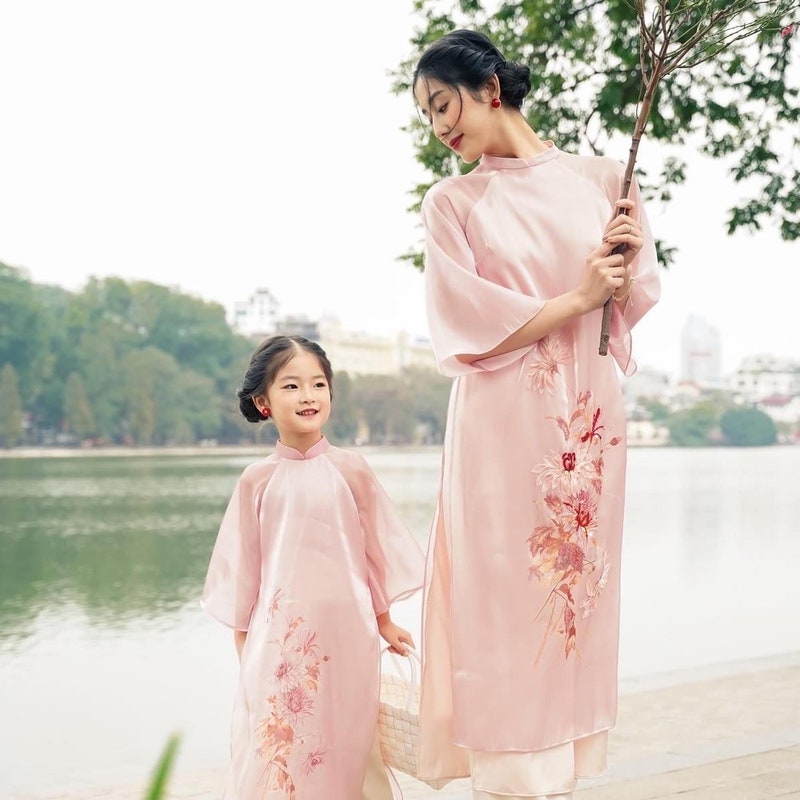 Family Cach Tan Ao Dai - Etsy UK
