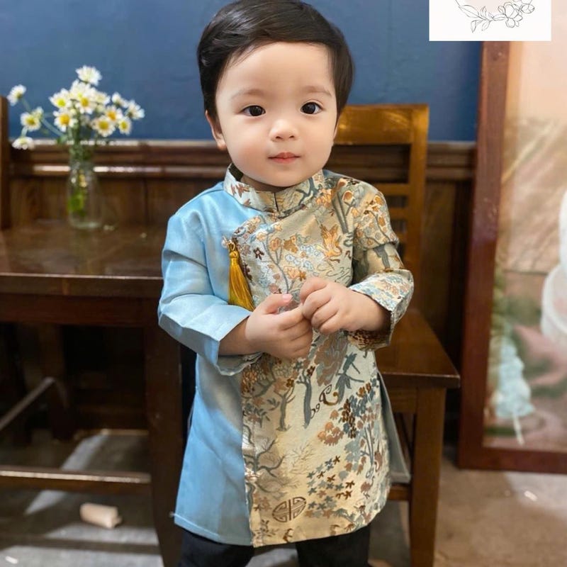 Silk Ao Dai Ba Ba - Etsy UK