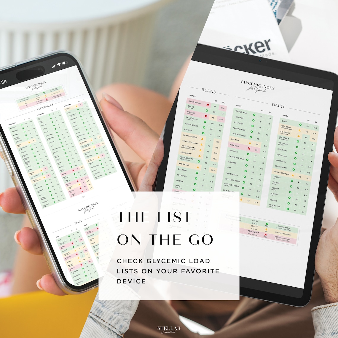 Glycemic Index Food List, Diabetic Food List, Glycemic Load Chart, GI ...