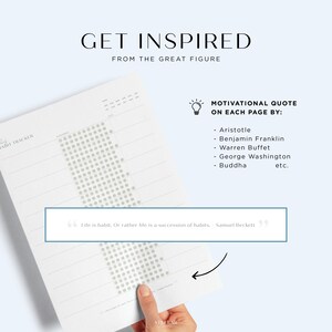 Monthly Habit Tracker Printable, Digital Editable Habit Tracker, Daily ...