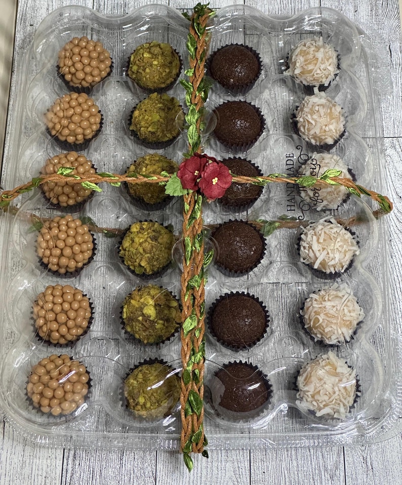 Gift Box 24 Brigadeiros Gourmet Brazilian Sweets - Etsy