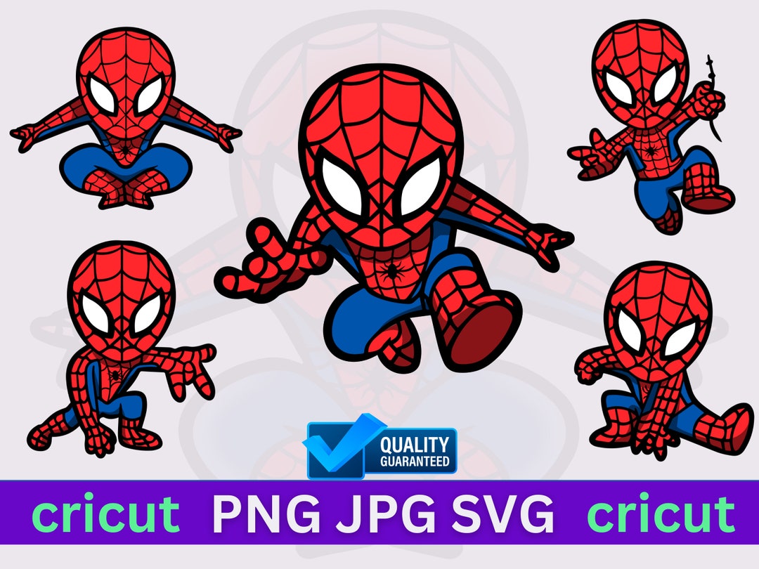 Spidey Bundle Layered SVG, Cut Files for Cricut and Silhouette, Ready ...
