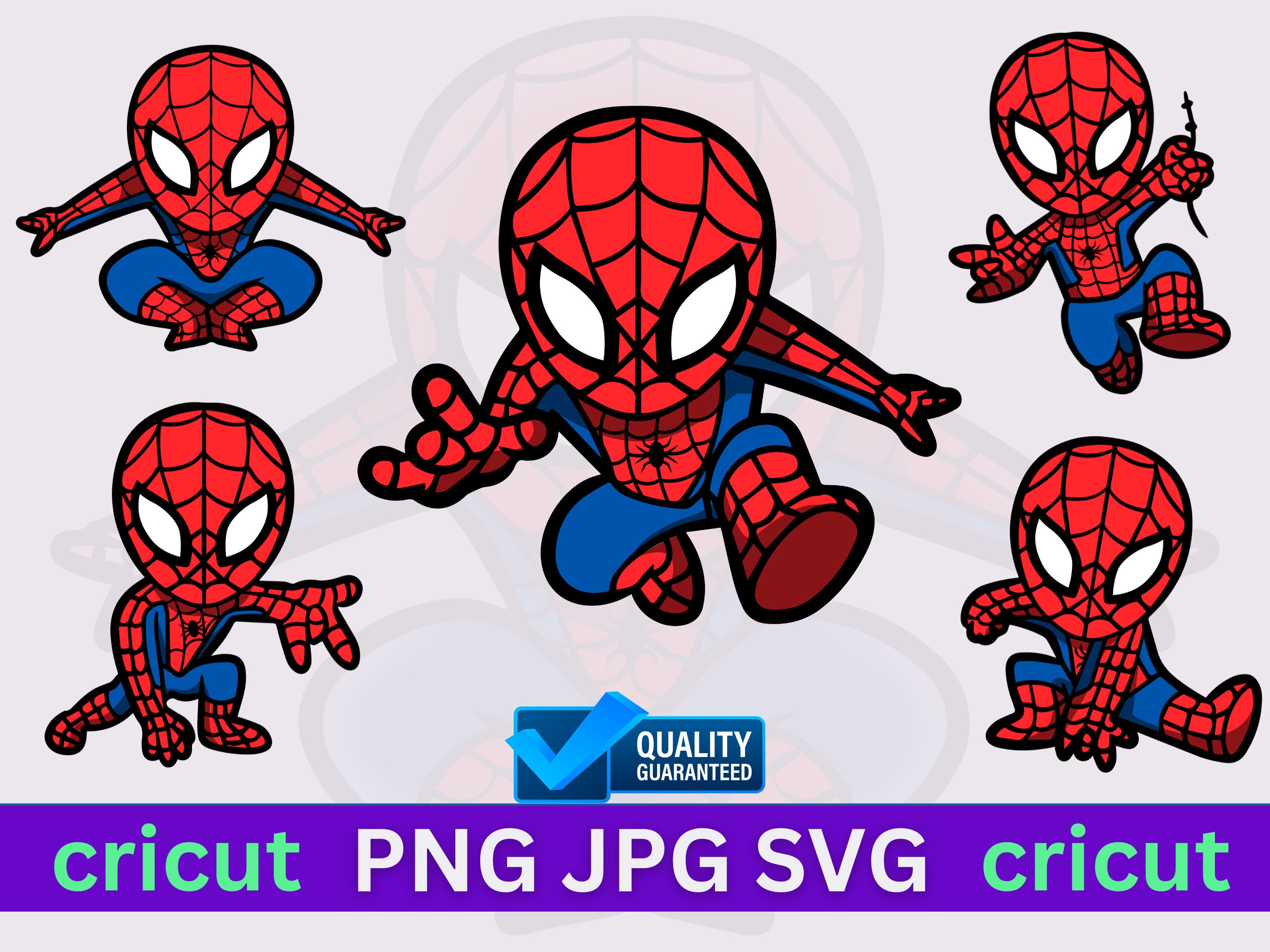 Spidey Bundle Layered SVG, Cut Files for Cricut and Silhouette, Ready ...