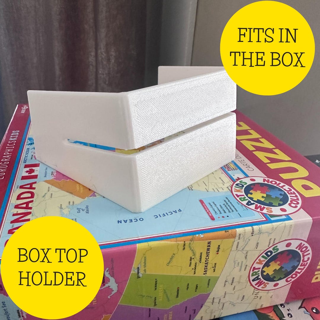 Puzzle Box Top Stand, Fits in Box, Simple, Hands-free, Holds Puzzle Box ...