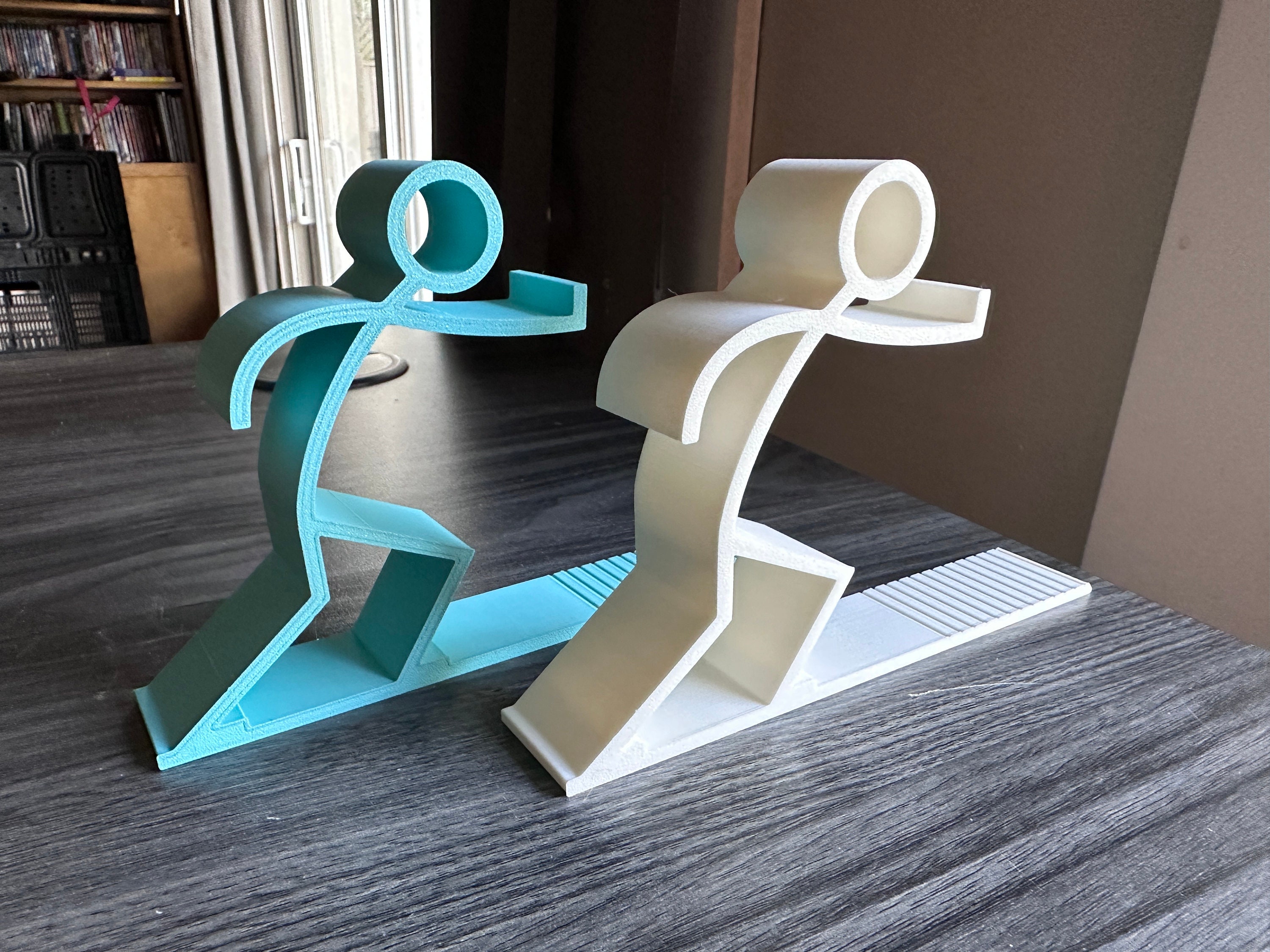 Stickman Bookend, Thin Version Fun, Cute, Conversation Piece 3D Print ...
