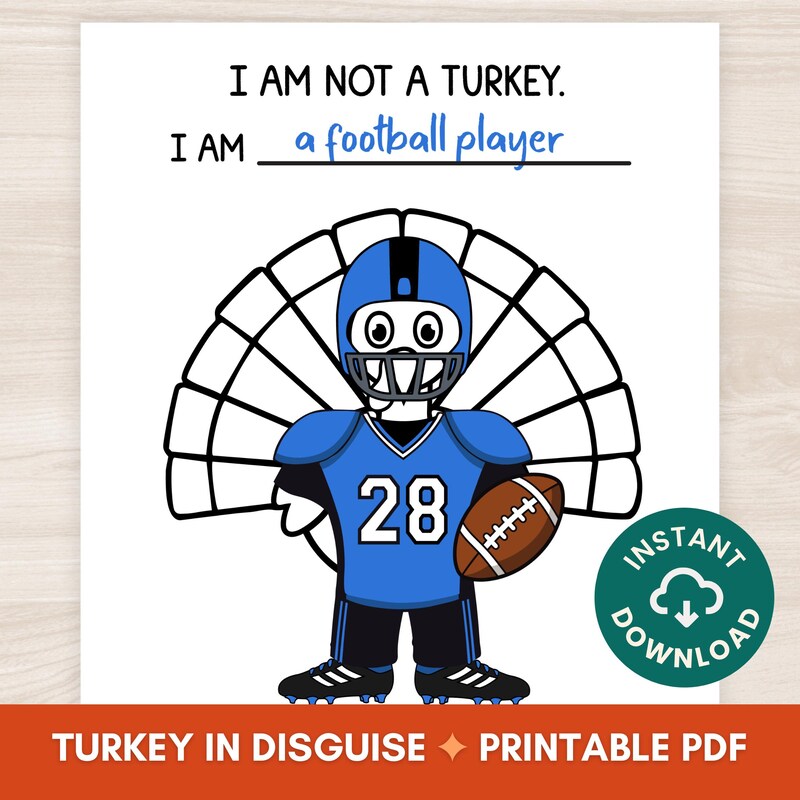 Turkey Football - Etsy
