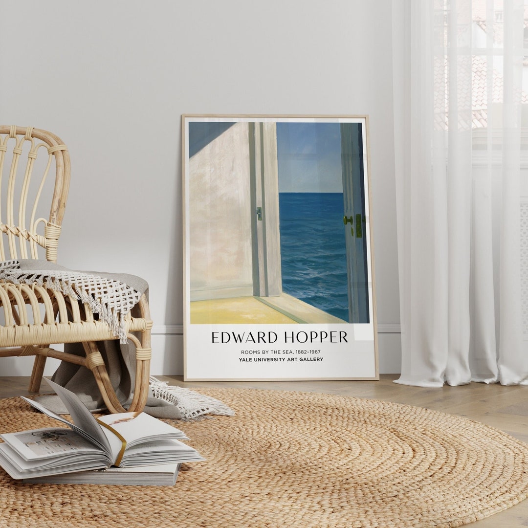 Edward Hopper 'rooms by the Sea' Print: Seaside Realism Art (digital ...
