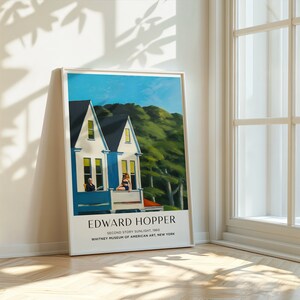 Edward Hopper Second Story Sunlight Print: Vintage Realism Art (digital ...