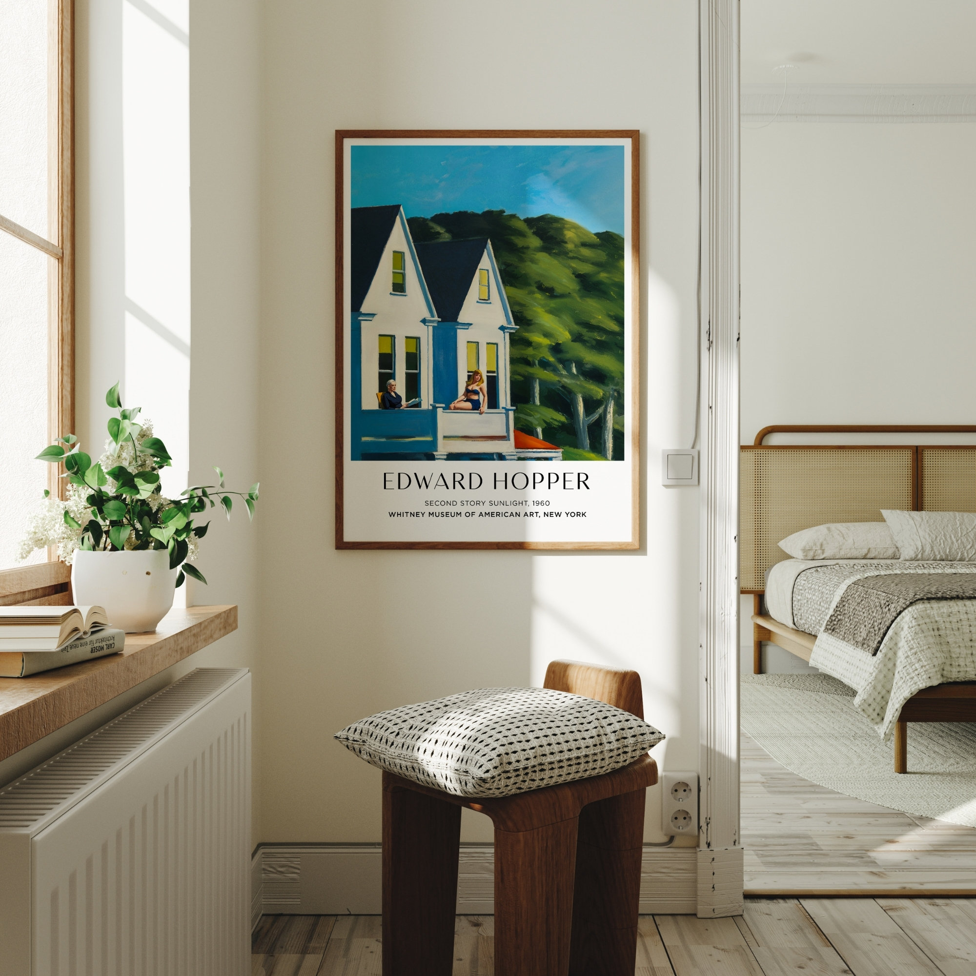 Edward Hopper Second Story Sunlight Print: Vintage Realism Art (digital ...