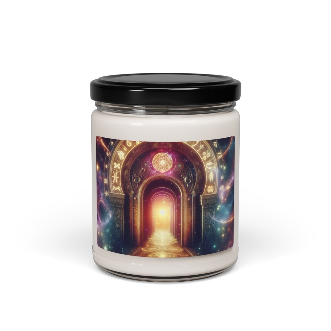 Shadowy Realm Fortress Candle Scented Soy Candle, 9oz Gift for Fantasy ...