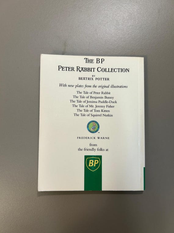 6 Beatrix Potter mini book set + 18 vintage wood alph… - Gem