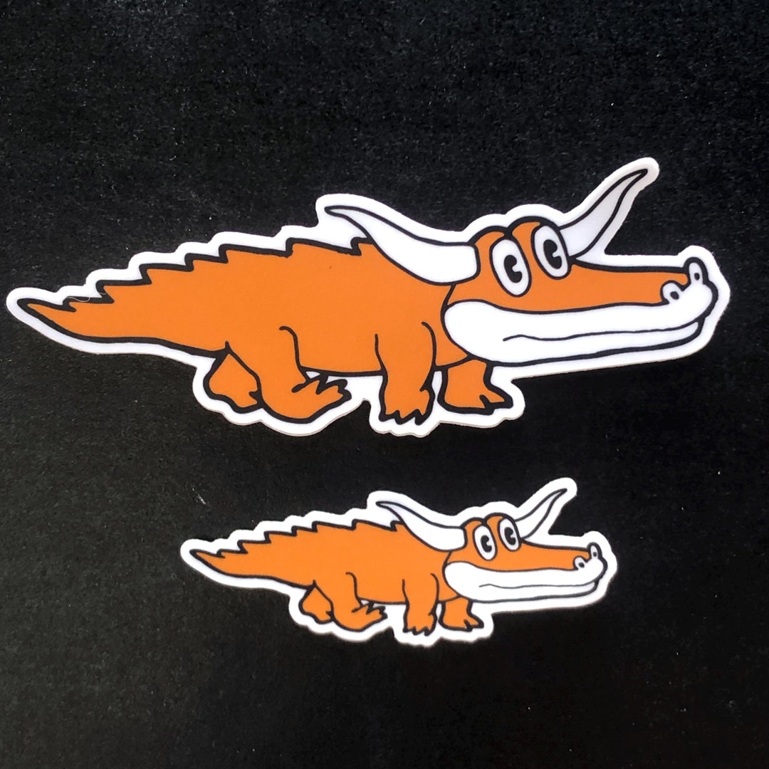 Longhorn Gator King Gizzard and the Lizard Wizard Sticker Austin KGLW ...