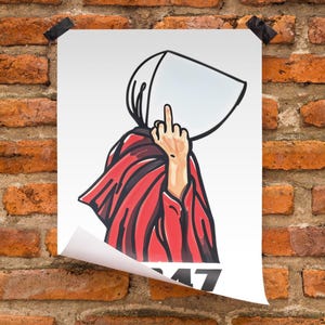 Handmaids 8647 Foam Board or DIY Poster, Protest Sign, Anti Trump ...