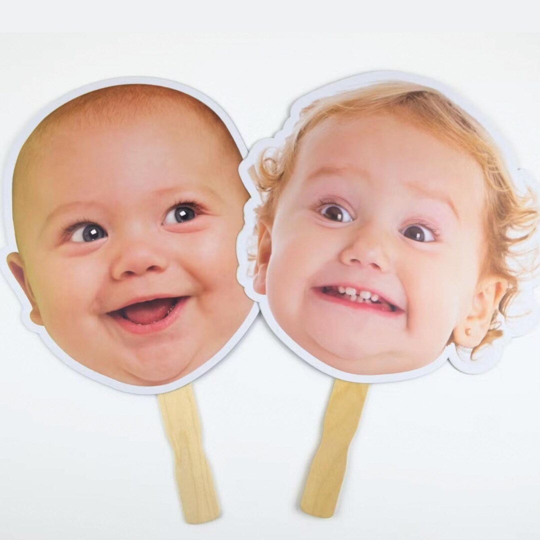 Big Face on a Stick, Big Face Cut Out, Head on a Stick. Custom Fat Head ...