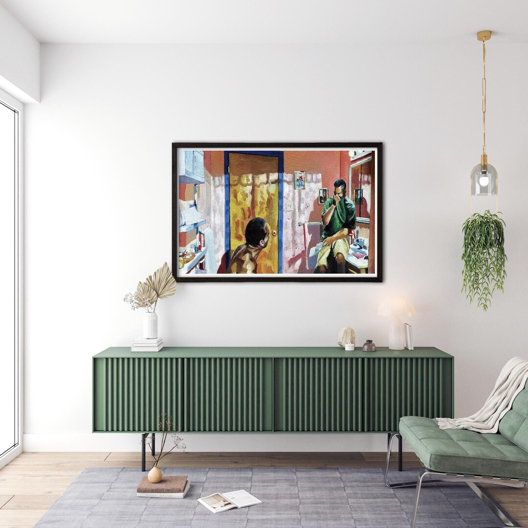 Funny Bathroom Wall Art,friday Movie Bathroom Scene Art Prints,friday ...