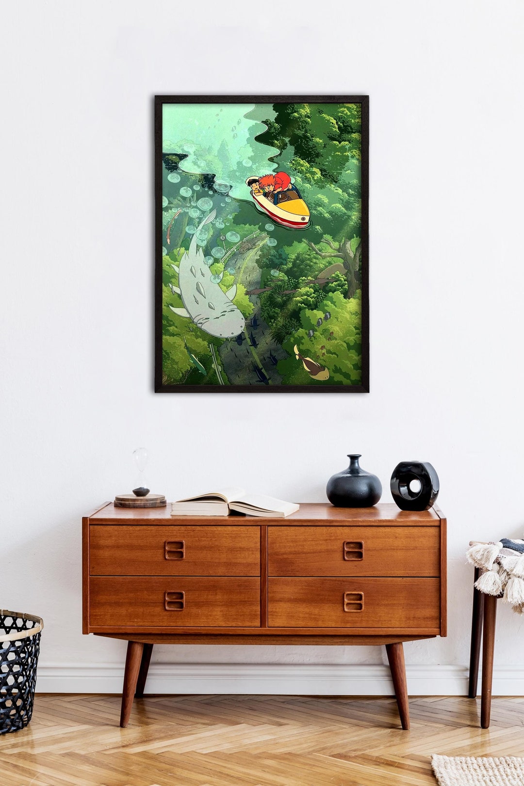 Ponyo Poster, Studio Ghibli Print, Studio Ghibli Poster, Ponyo Print ...